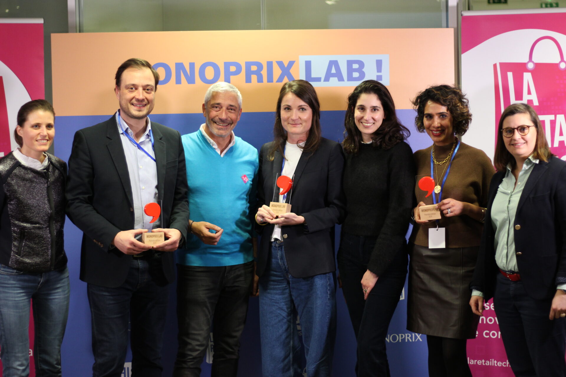 Monoprix dévoile les lauréats de la première édition de son « Monoprix Lab » - Groupe Casino